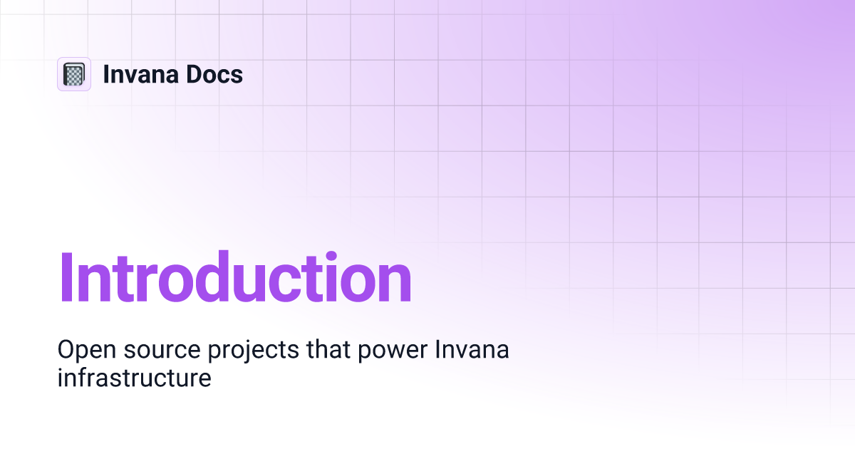 Introduction | Invana Docs
